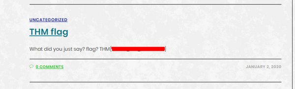 Ctf Collection Vol 1 Tryhackme Writeup